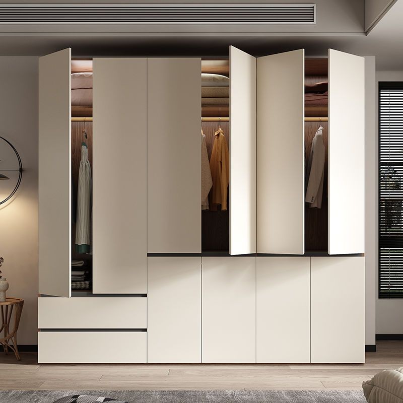 Congliang Solid Wood Wardrobe One-door To Top Home Bedroom Modern ...
