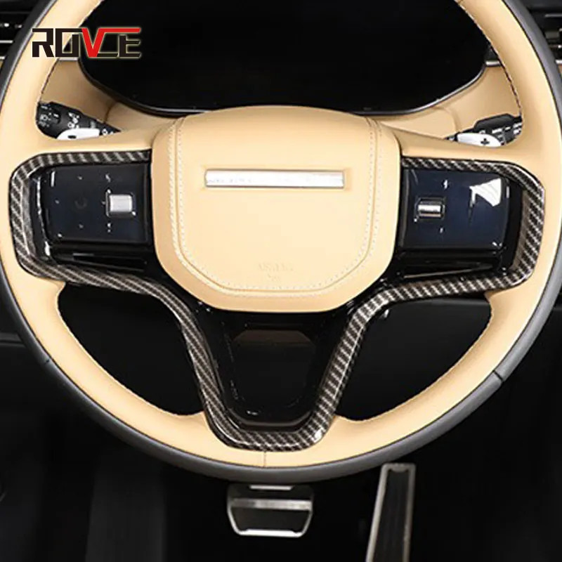 ROVCE Steering Wheel Button Frame For Land Rover Range Rover Evoque ...