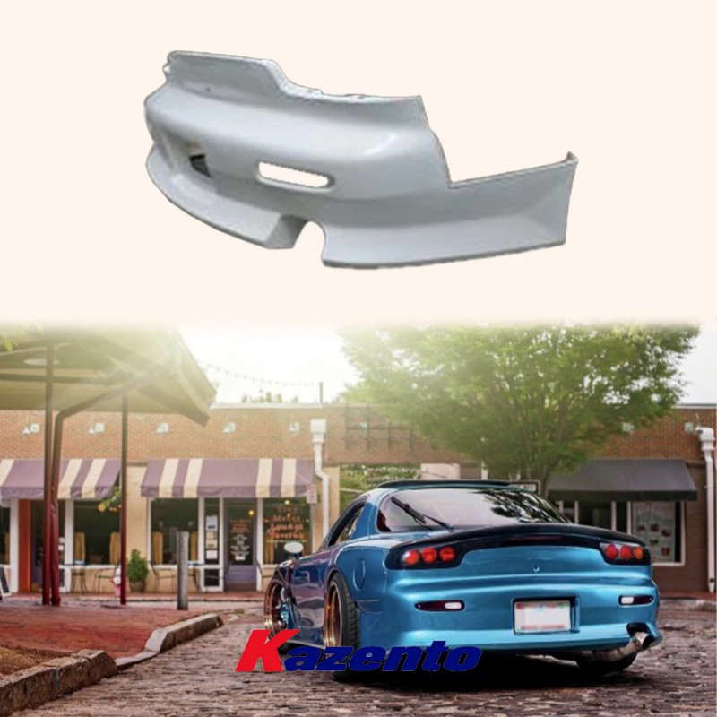 For Mazda RX7 FD3S VTX1 Type Fiberglass FRP Unpaint Rear Bumper Body ...