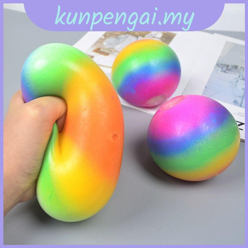Stress Sensory Reliever Ball Hand Toy Autism Squeeze Anxiety Kids ...