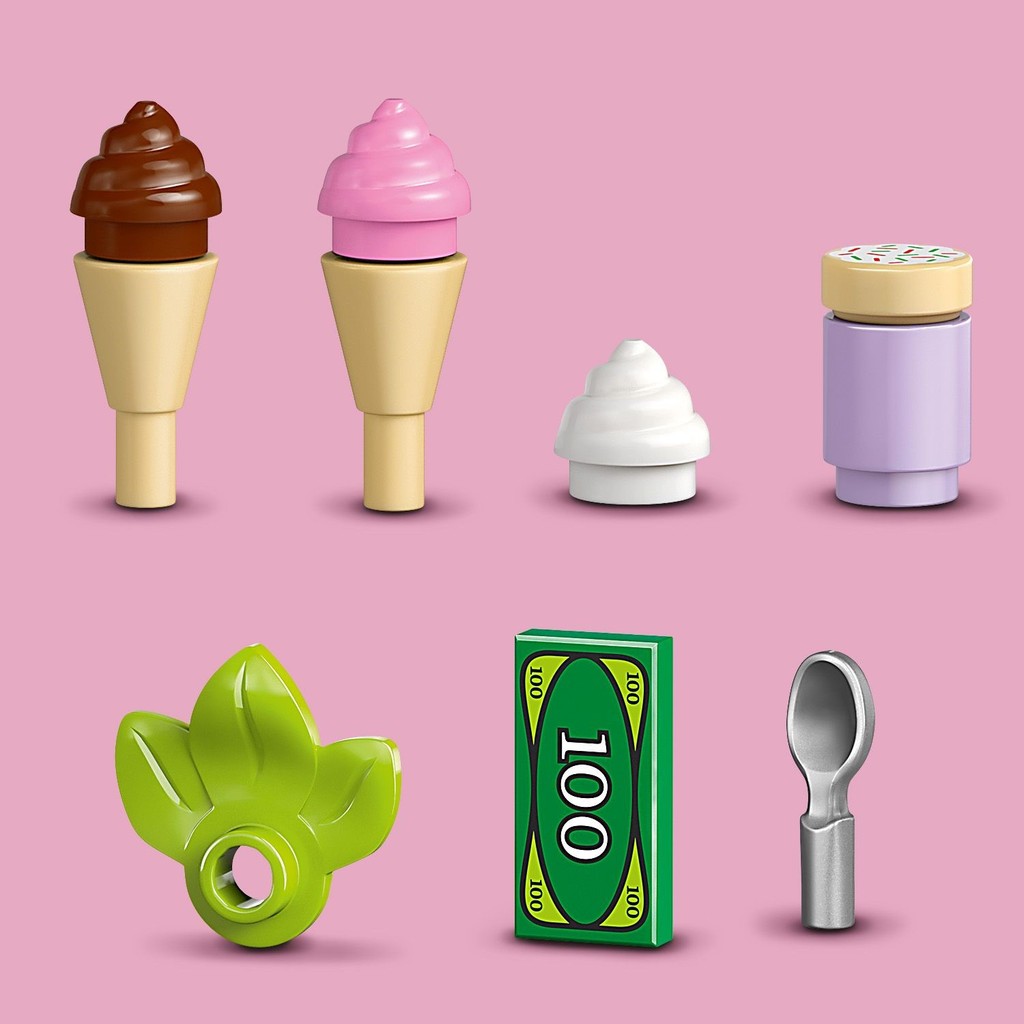 LEGO 42644 LEGO Friends Heartlake City Ice Cream Truck Building Toy Set ...