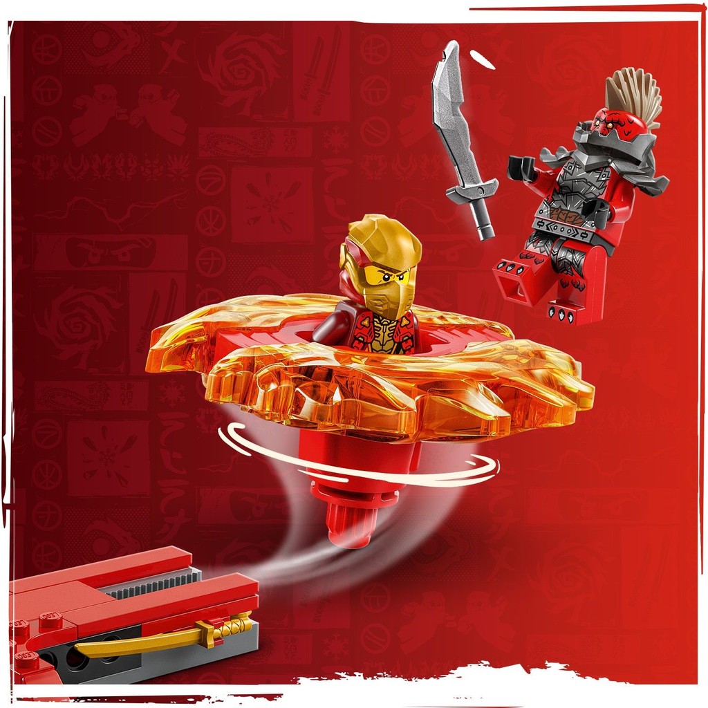 LEGO 71823 Ninjago Kai's Dragon Spinjitzu Spinner Building Toy Set (54 ...