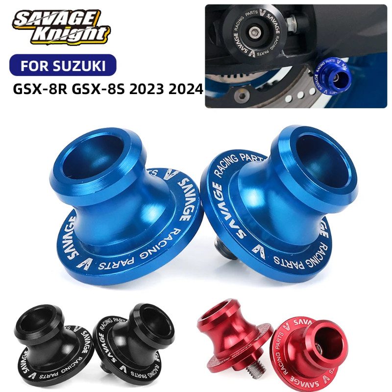 2024 GSX-8S GSX-8R M8 Swingarm Spools Sliders Stand Screw For Suzuki ...