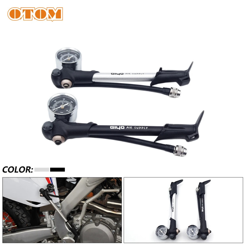Motorcycle Shock Absorber Pump With Gauge 300psi High-pressure For Fork ...