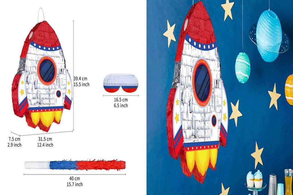 Rocket Pinata for Kids Birthday Party Children Birthday Party ...