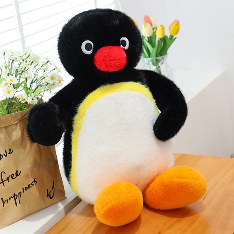 45/60/85cm Stuffed Toy Pingu Penguin Soft Kawaii Cuddly Toys Plush Toy ...