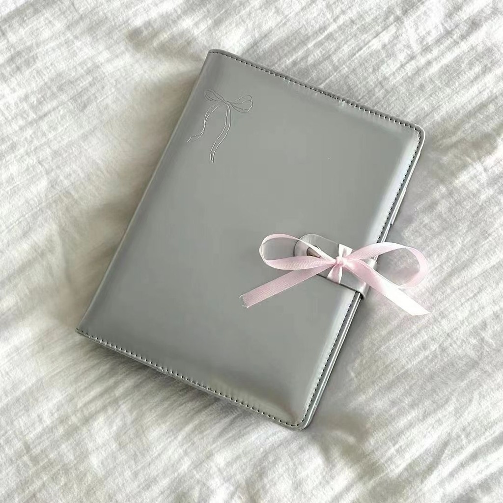 Xiaohongshu's Same Style Niche A5 Silver Card Album, Four-square Grid ...
