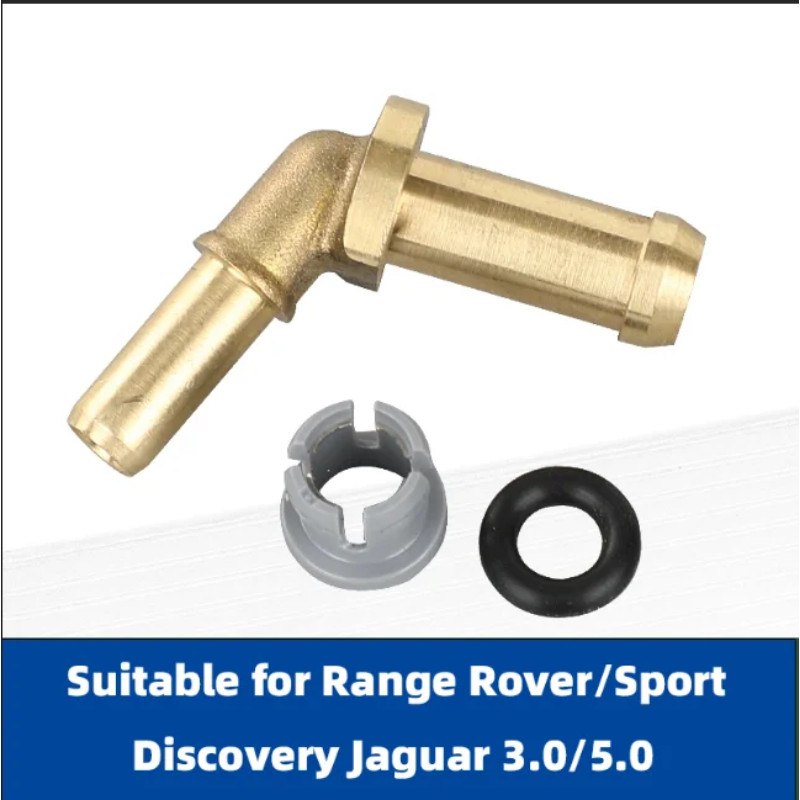 Thermostat Water Outlet Tube Connector LR049990 For Land Rover Range ...