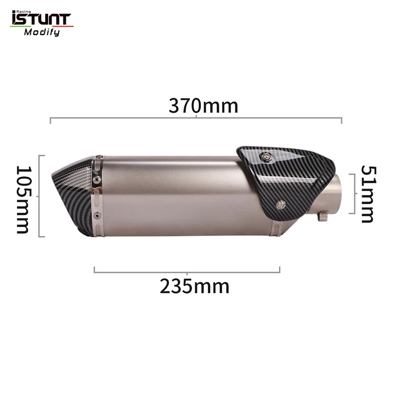 For ZONTES ZT310M 310M 2021 Motorcycle Exhaust Full Systems Modified ...