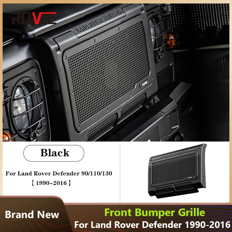 ROVCE Car Front Grill Upper Grille For Land Rover Defender 90 110 1990 ...