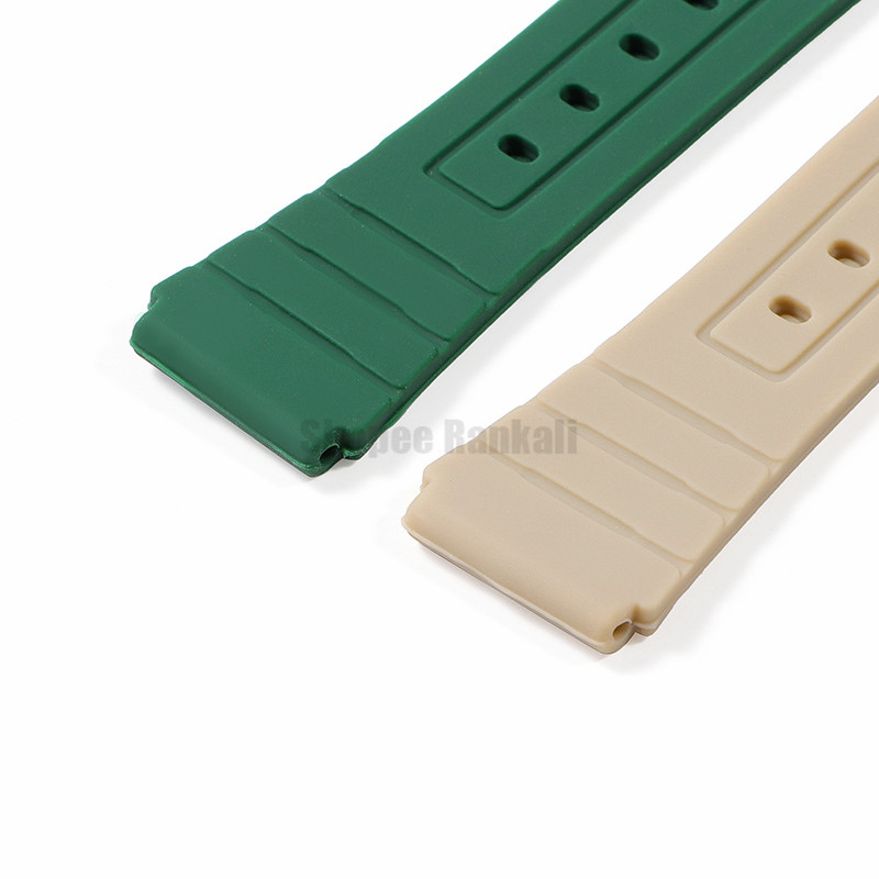 18mm Silicone Rubber Watch Band for Casio Strap Soft Diving Sport ...