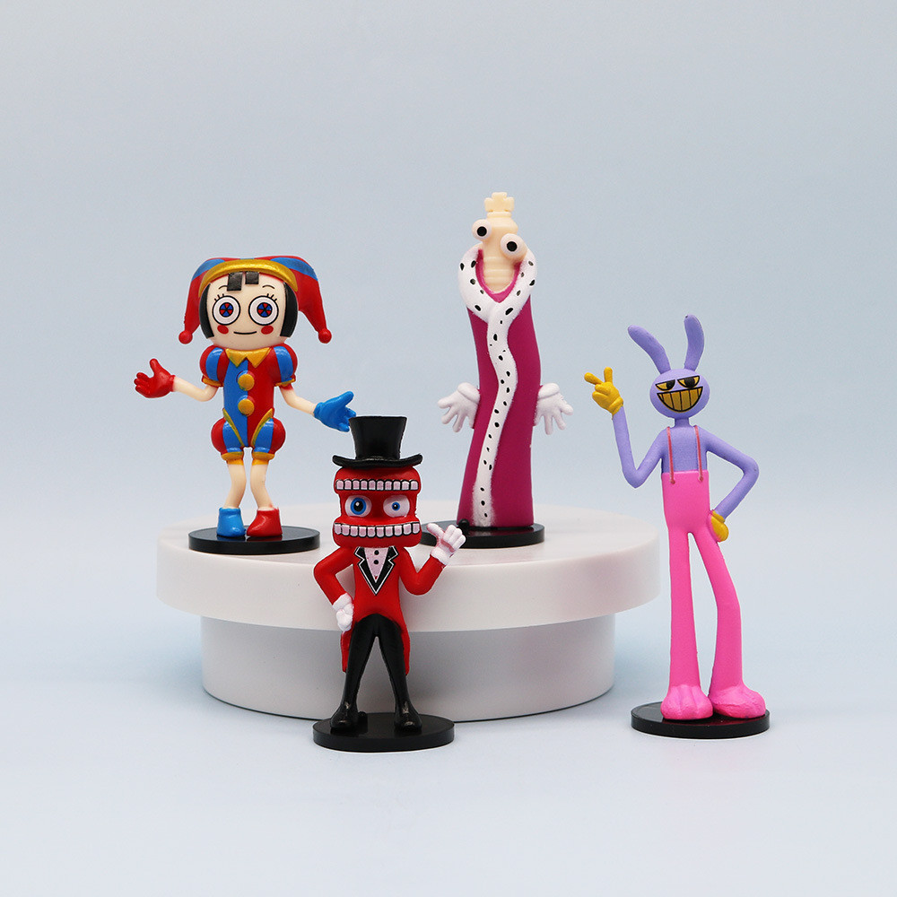 Set The Amazing Digital Circus 2 Figure Toys Gangle Zooble Caine Jax ...