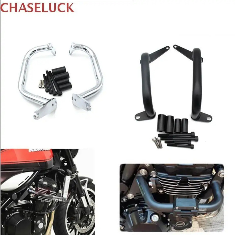 For KAWASAKI Z900RS Front Engine Guard Highway Crash Bar Bumper ...