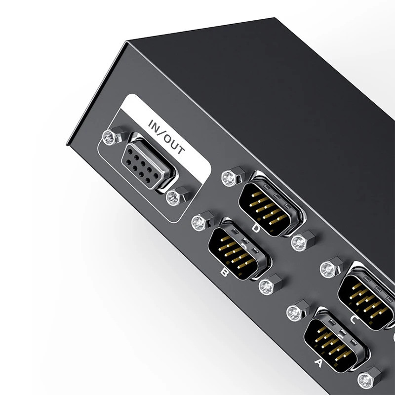 RS232 Serial DB9 Pin RS232 Switcher Splitter 4 in 1 out Sharer PC ...