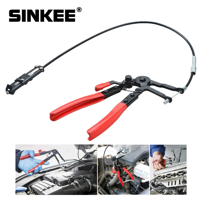 Hose Clamping Pliers Flexible Long Reach Locking Hose Clamp Removal ...