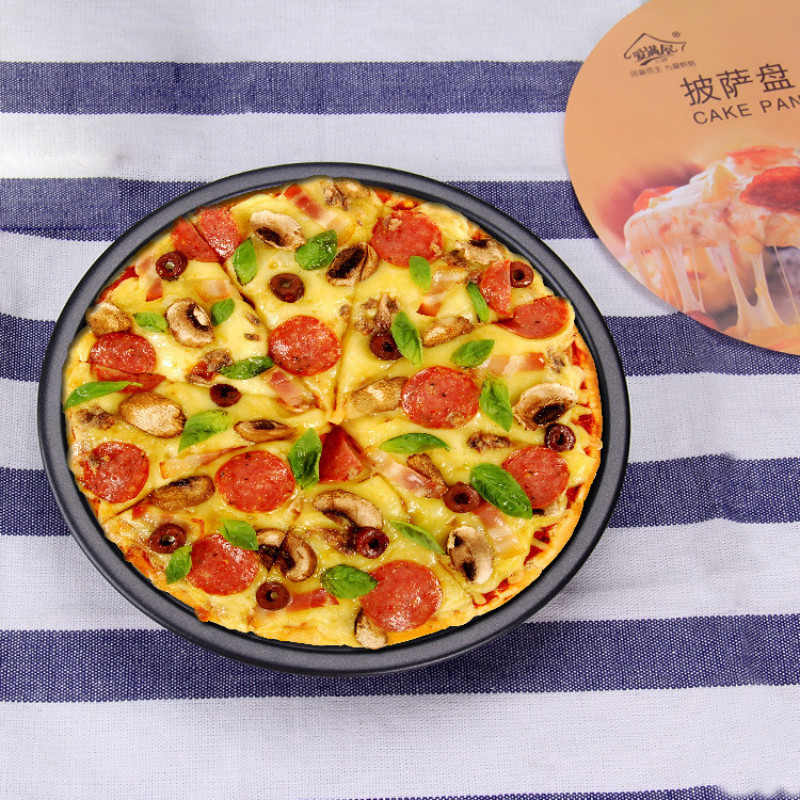 Non-stick Pizza Pan Round Baking Pan Mould High Quality Tray Bakeware ...