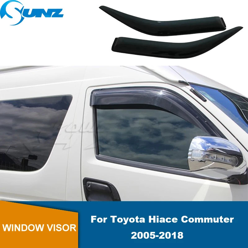 Window Deflector Weathershield For Toyota Hiace Commuter 2005 2006 2007 ...
