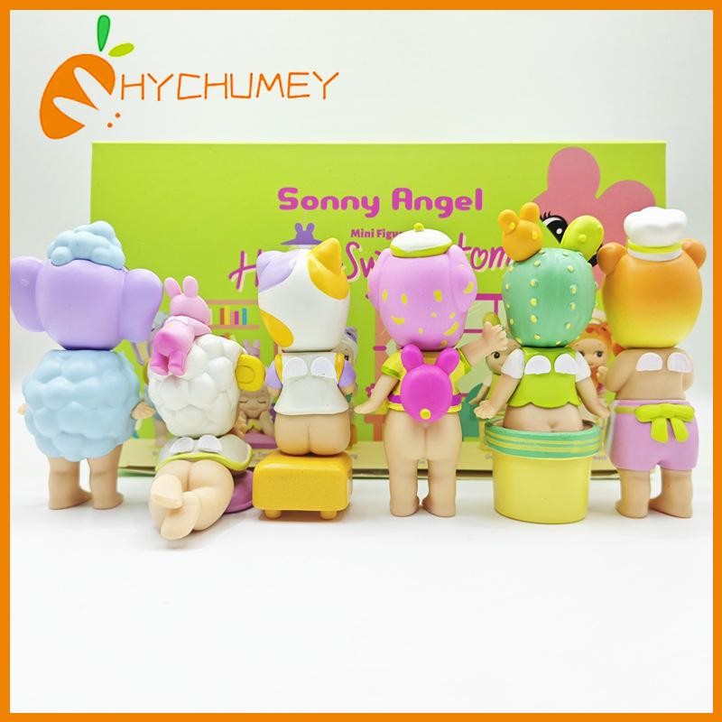 Collectible Cute Angel Figurines Home Sweet Home Series Blind Box Toys ...