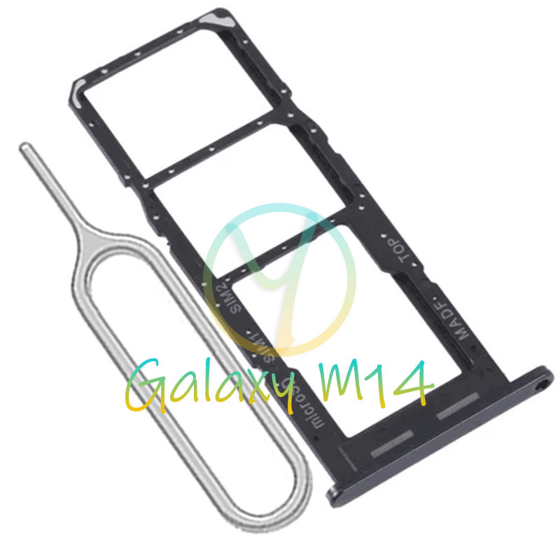 SIM Card Tray For Samsung Galaxy M14 Card Connector Socket Tray Holder ...