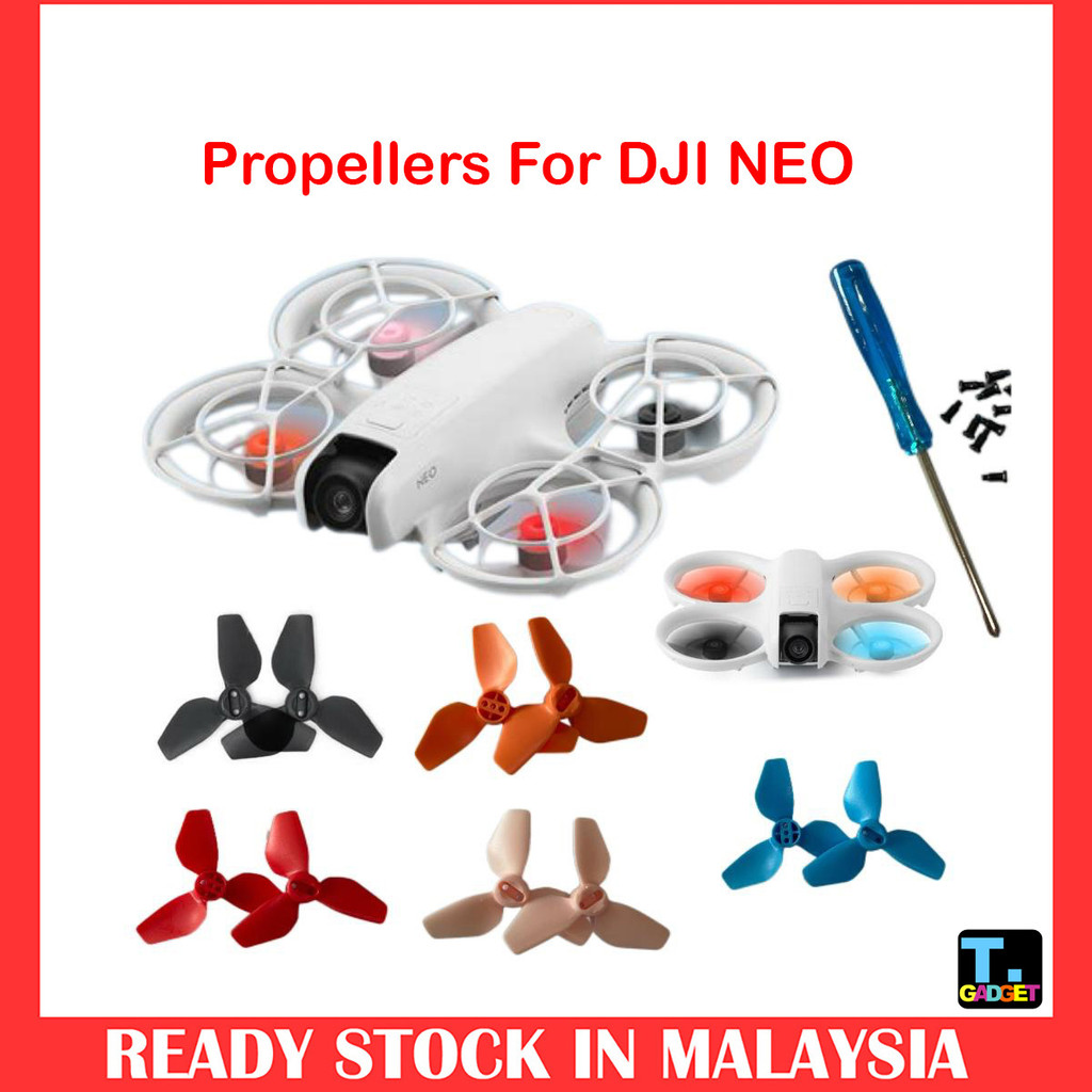 4 Pcs Propellers Handheld Drone Colour Propeller Blade Fan Blade Wing ...