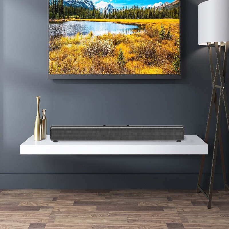 in stock Ready Stock 50W TV Sound Bar Wired and Wireless Bluetooth Home Surround SoundBar for PC ...