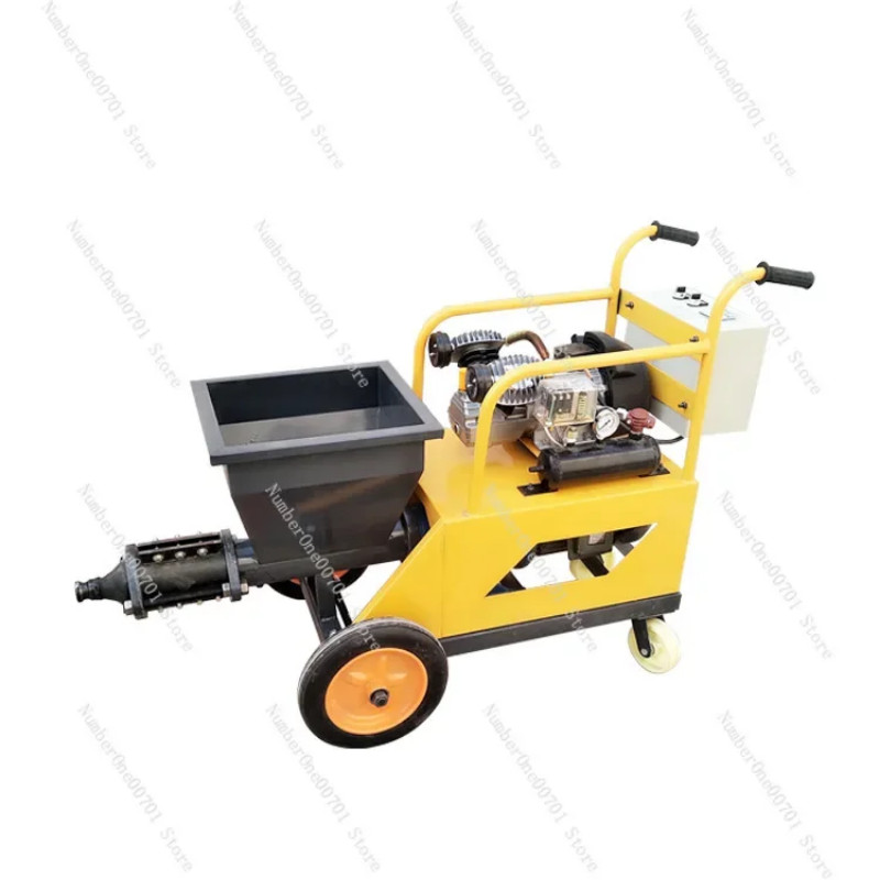 Indoor High-Pressure Putty Spraying Machine Cement Plaster Mortar ...