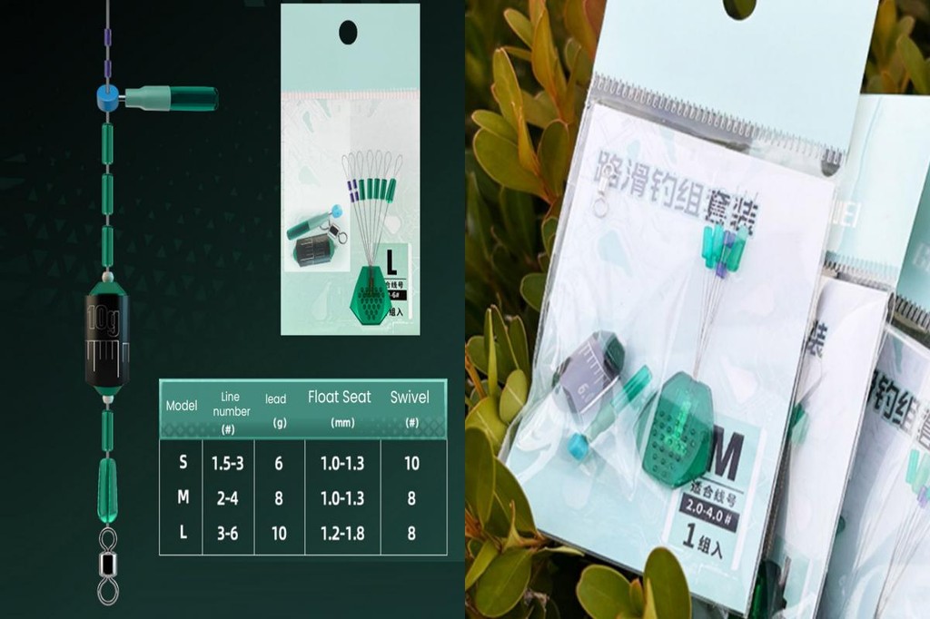 (gashadream) Portable Fishing Rig Beginner-friendly Fishing Rig Fishing ...