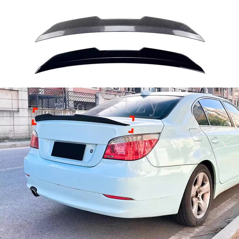 PSM Style Rear Spoiler Wing Body Kit Tuning For BMW 5 Series E60 520i ...