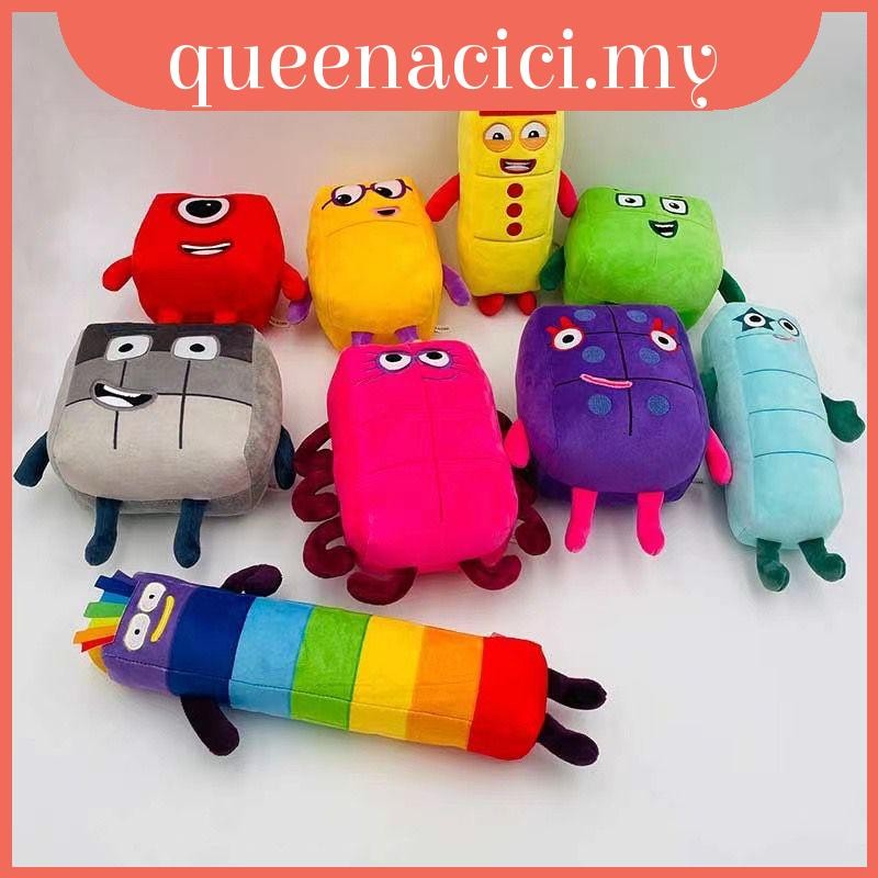 Cute Numberblocks Plush Doll Educational Stuffed Number Blocks Toys ...