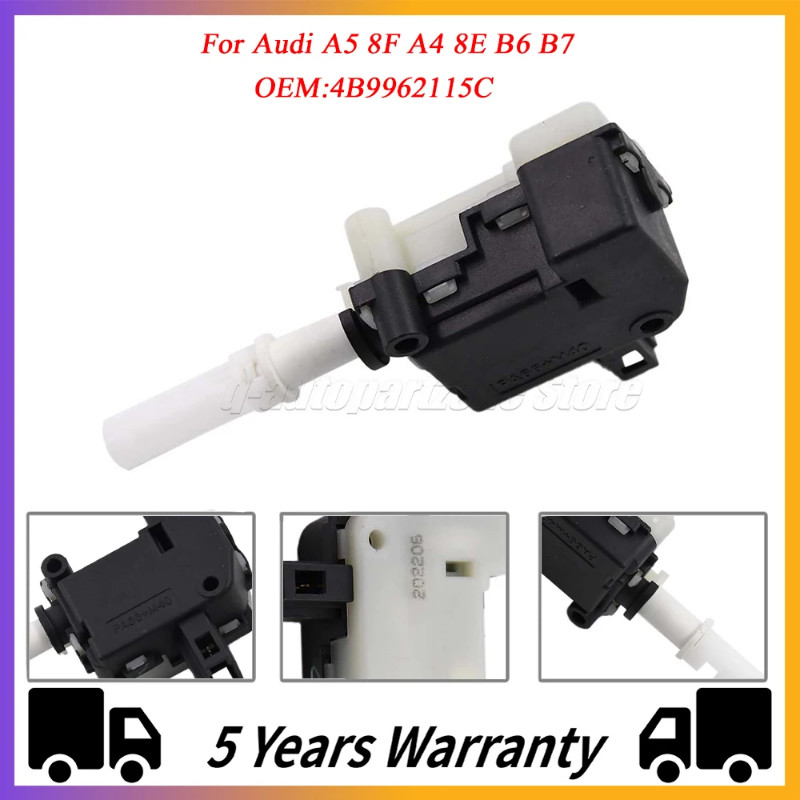 Trunk Lock Actuator New For Audi A5 8F A4 8E B6 B7 Tailgate Central ...
