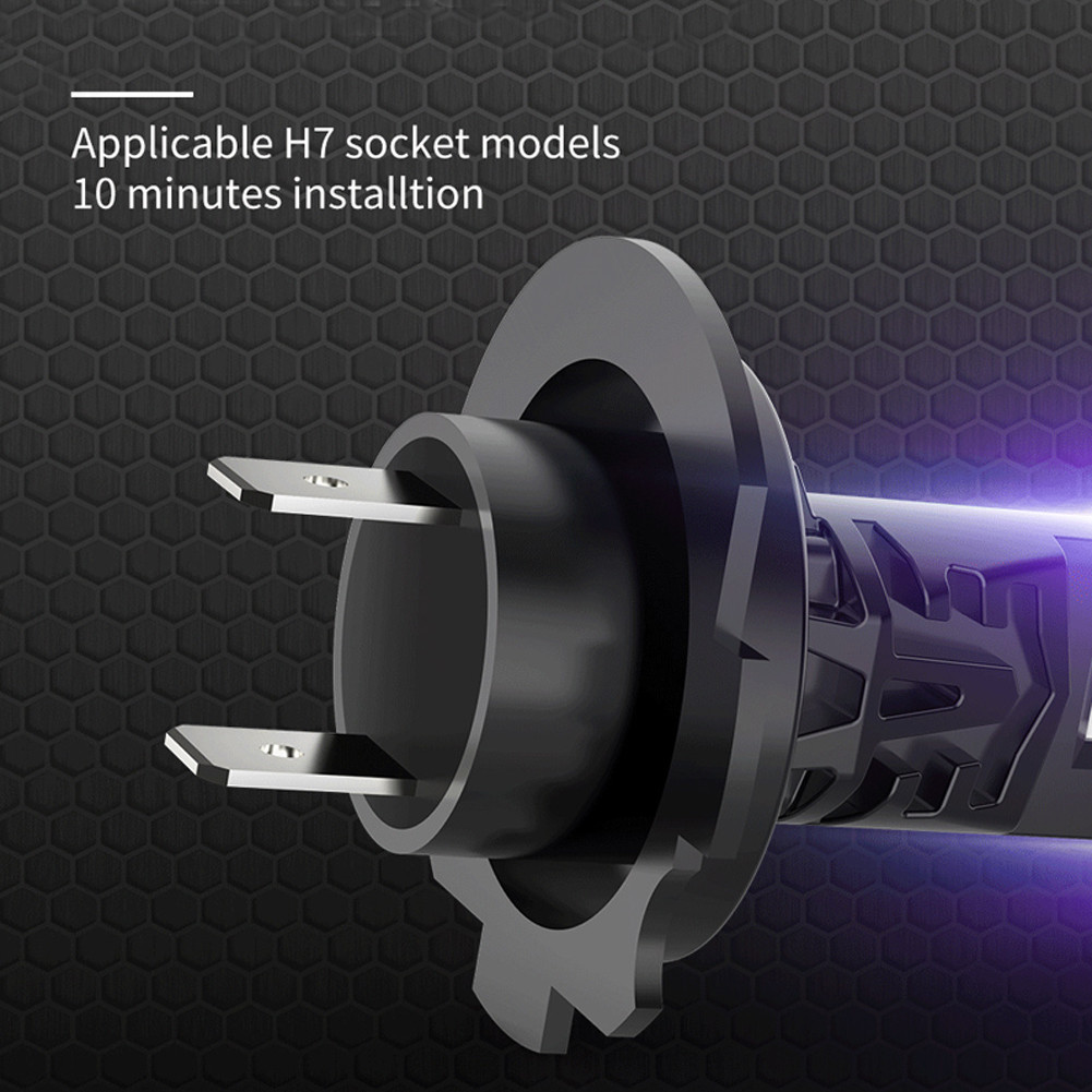 Motorcycle 6500K White LED Headlight Bulbs H7 for Benelli TRK502 X TRK ...