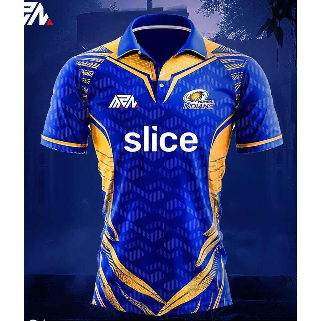 Whitedot IPL Cricket Fan Jersey 2024 with Personalization - 100% Dryfit ...