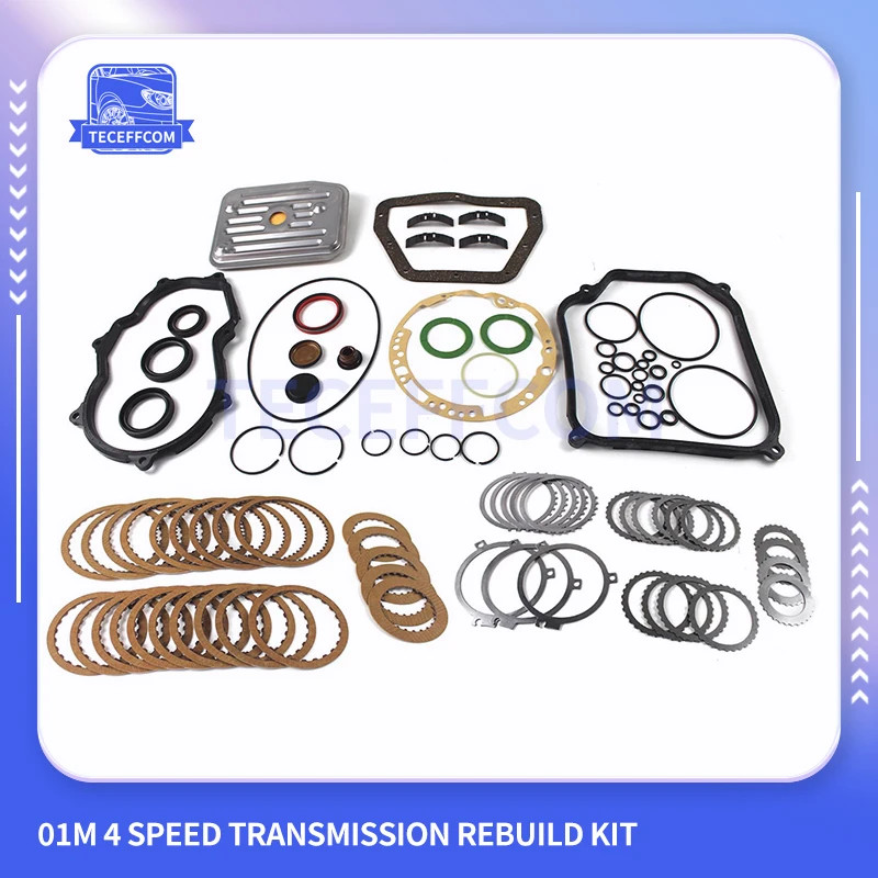 01M 4 speed Auto Gasket Transmission Overhaul Seal Rebuild Kit Clutch ...