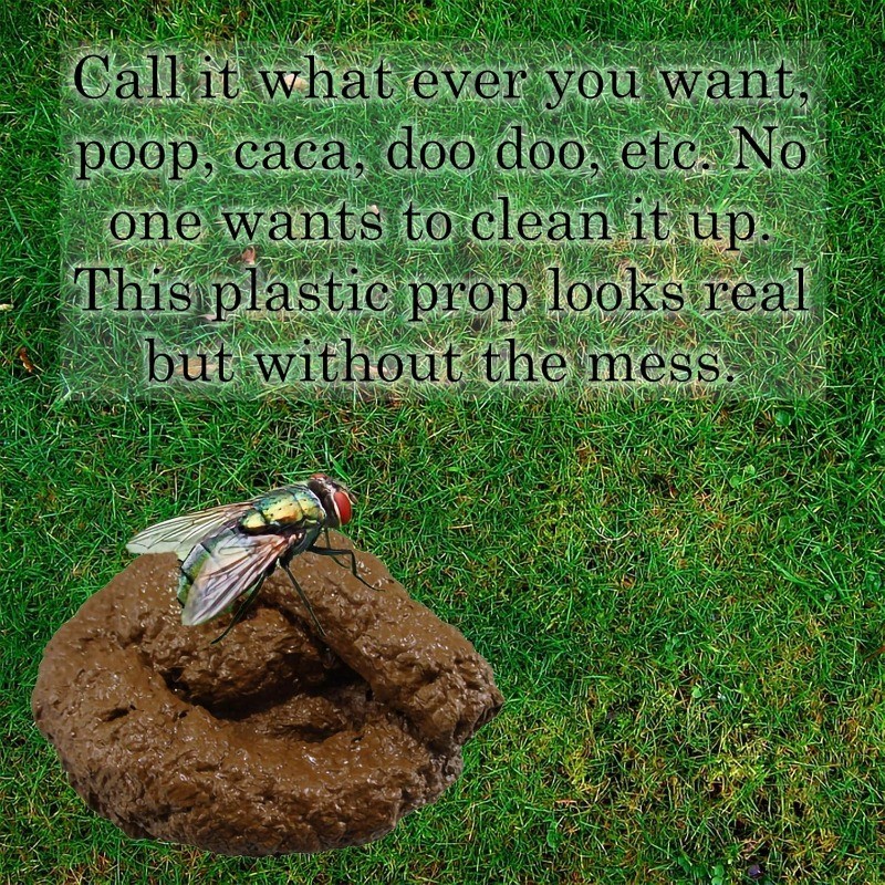 Novelties Deluxe Fake Dog Poop Crap Pile - Realistic Fake Poop - Adult ...