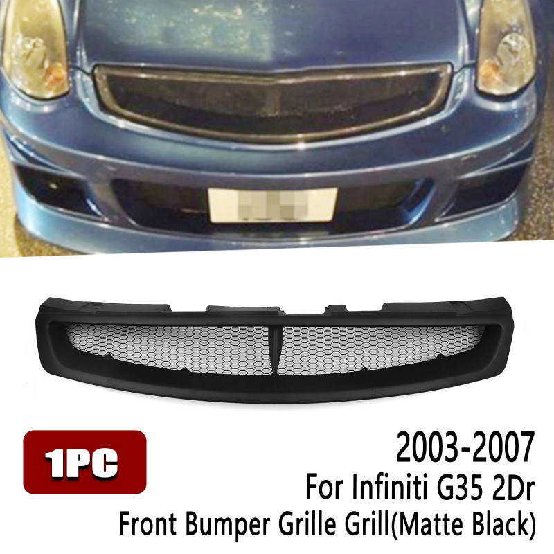 Front Grille Racing Grill For Infiniti G35 2003-2007 Coupe 2 Door ...