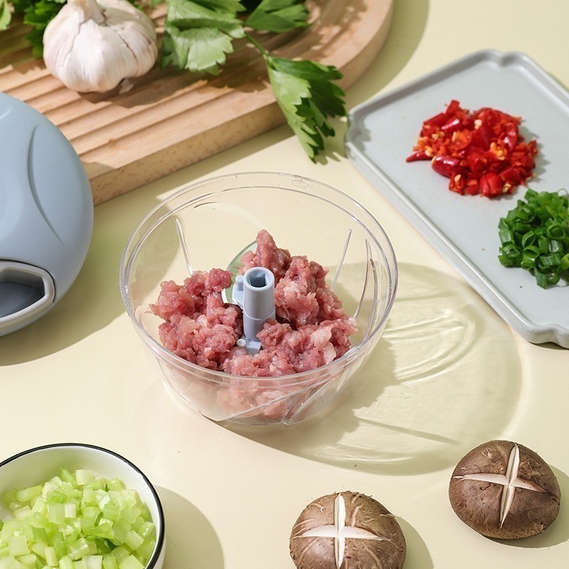 500/900ML Mini Blender Garlic Chopper Speedy Food Chopper Portable ...