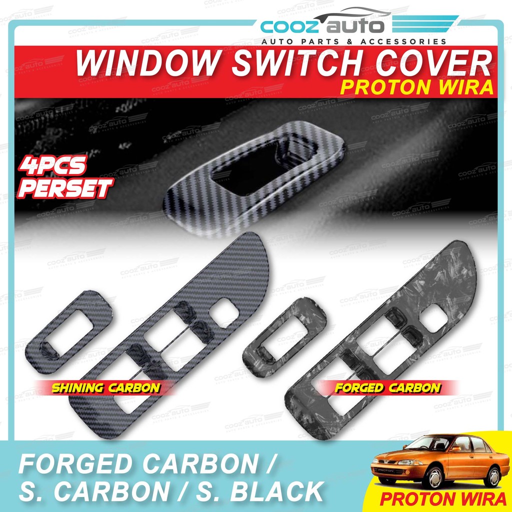 Proton Wira Car Window Switch Panel Frame Cover Garnish Accessories ...