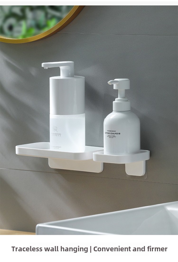 Non perforated hand sanitizer storage rack with ventilation and ...