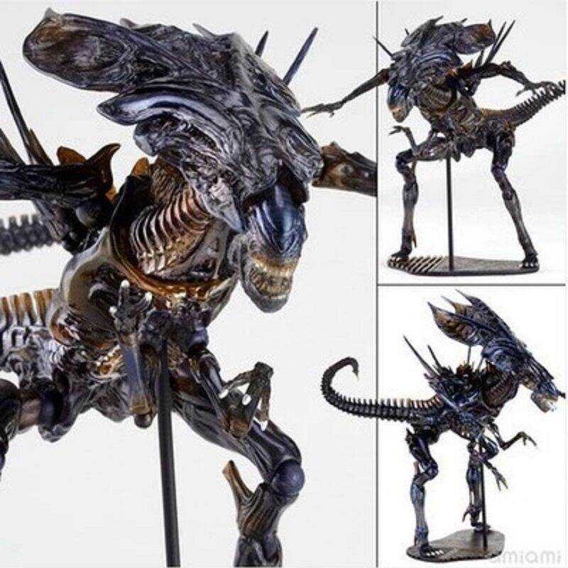 15Cm Toy Vs. Predator 018 Alien Queen Action Figure Ornaments Xenomorph ...