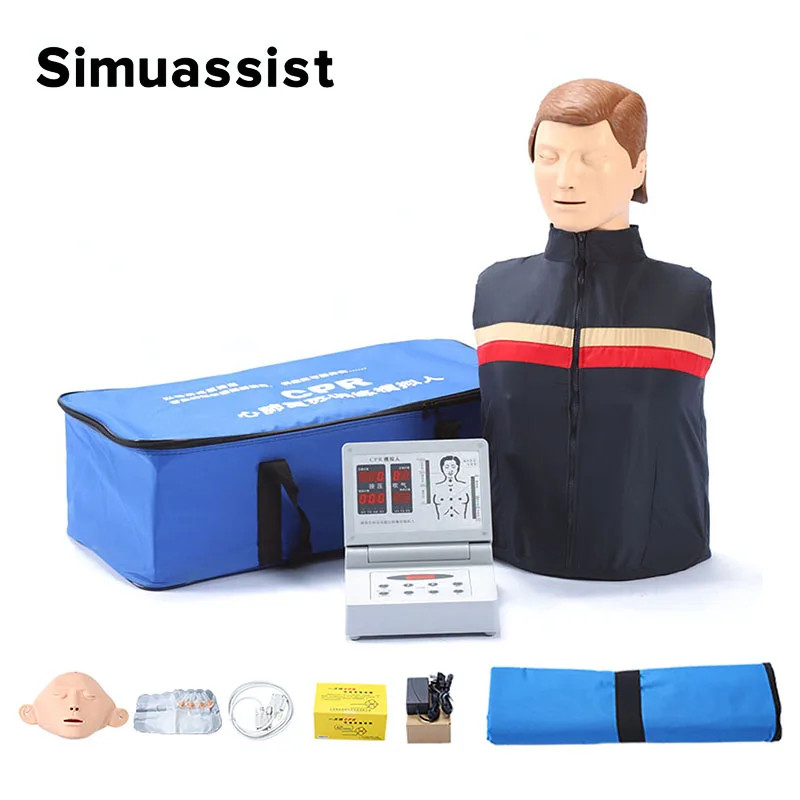 Advanced Half body CPR Training Manikin CPR Mannequin First aid Trainer ...