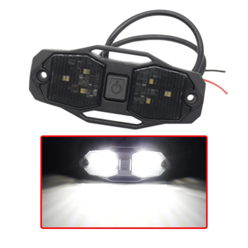 UTV Dome Light White UTV Interior Light Roll Bar Mount LED Light For ...