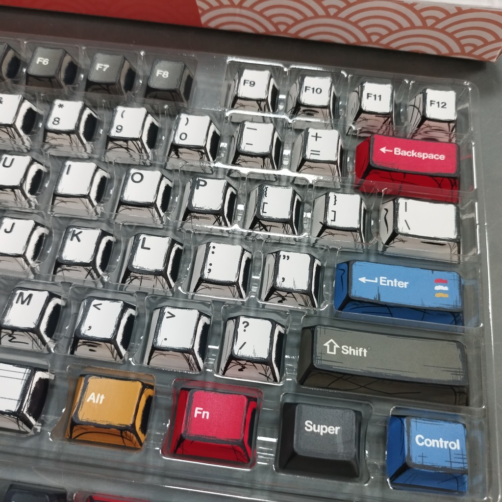 PBT Keycap Cherry Comic Style 136 Key Hand-painted sketch Classic ...