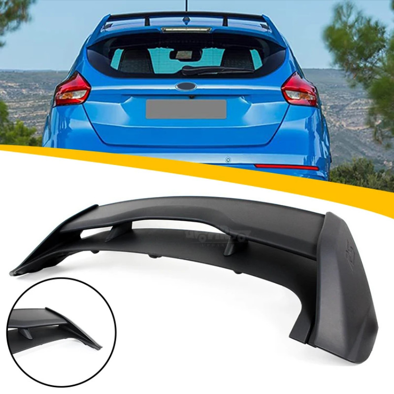 ABS Carbon Fiber RS Style Rear Roof Wing Spoiler For Ford Focus SE ...