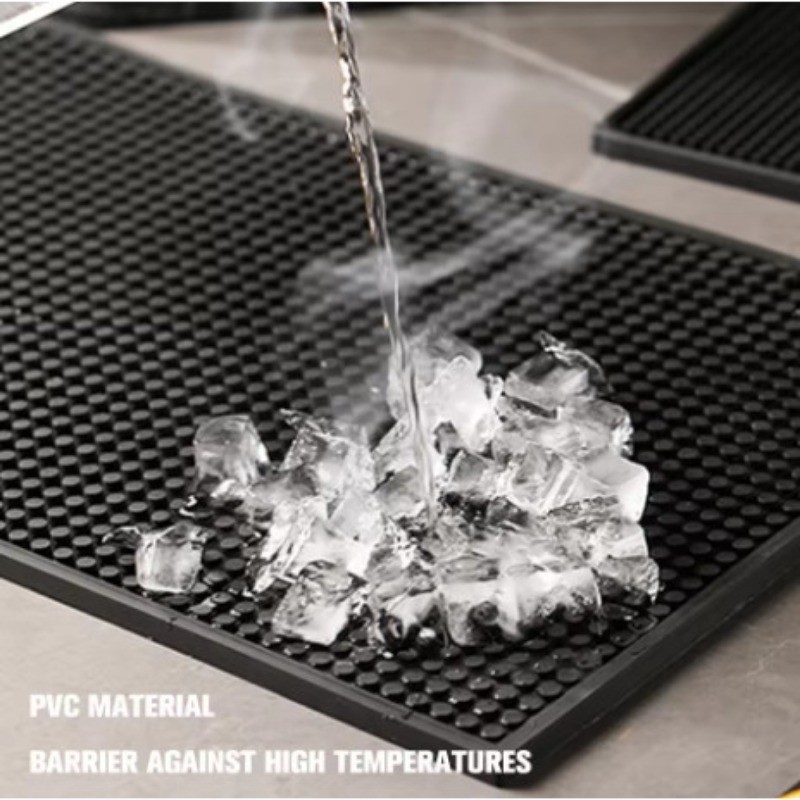 Rubber Service Bar Mat PVC Pad Anti-slip Rubber Bar Spill Mat Kitchen ...