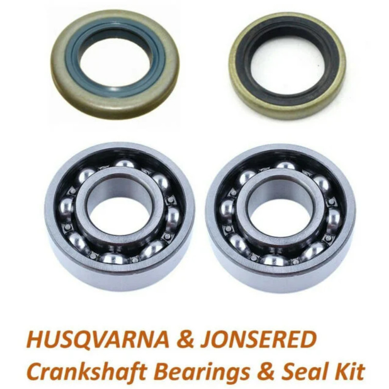 Crankshaft Ball Bearing Oil Seal Set For Husqvarna 365 371 372 372XP ...