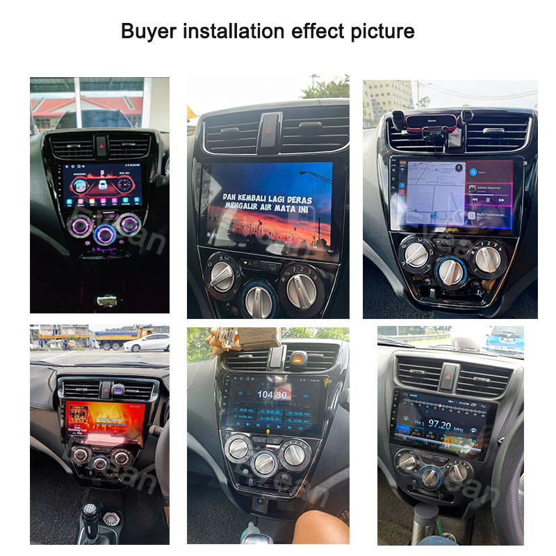 (8GB+128GB Qled ) Evean 9" Octa Core 360 Car Android Player For Perodua ...