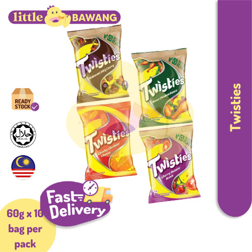 Twisties Chicken/Cheese/Tomato/BBQ Bundle (60g x 10 Pack) | Shopee Malaysia