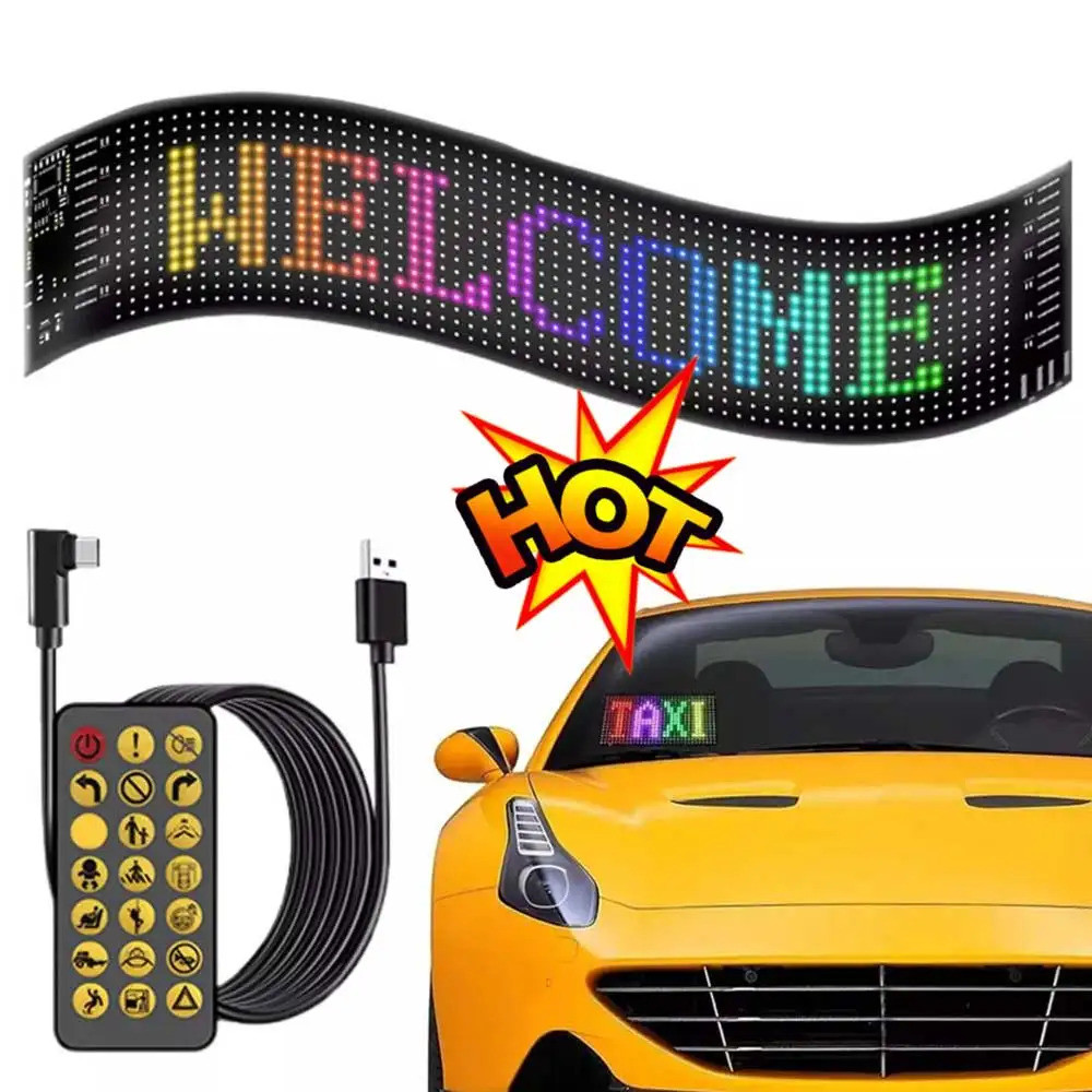 Devil's Eye LED Truck Sign Remote Control scrolling Animation LED ...
