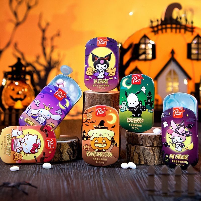 Rio三万圣节糖果礼盒 Rio Sanrio Halloween Limited edition Candy Gift Box Kuromi ...