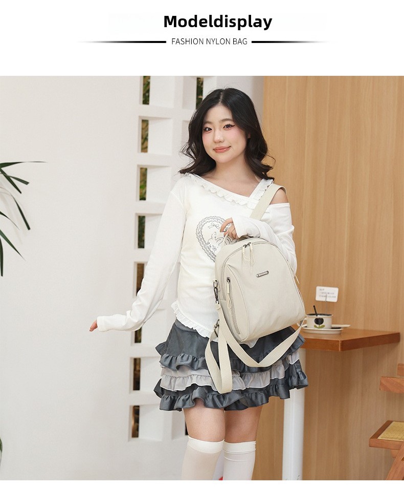 LABER LEE Oxford Women Backpack Casual School Bag Girl'S Fashionable ...